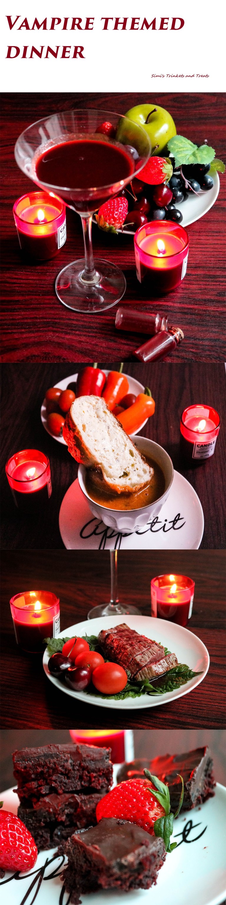 Vampire inspired food ideas – Simi's trinkets and treats